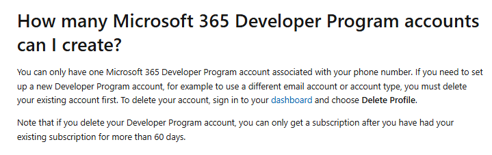 manually remove my phone number from the old developer program record ...