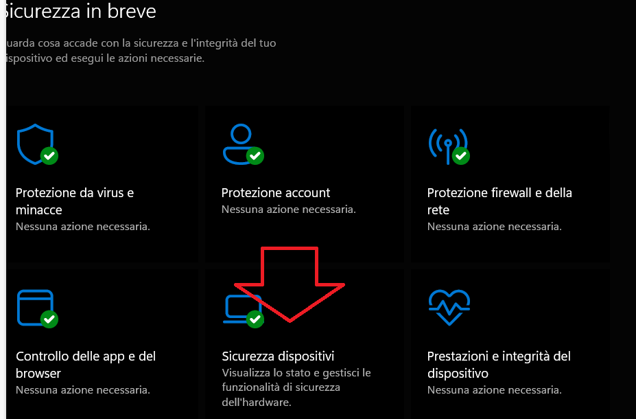 Windows Security - Memory integrity off. Restoring warning notification ...