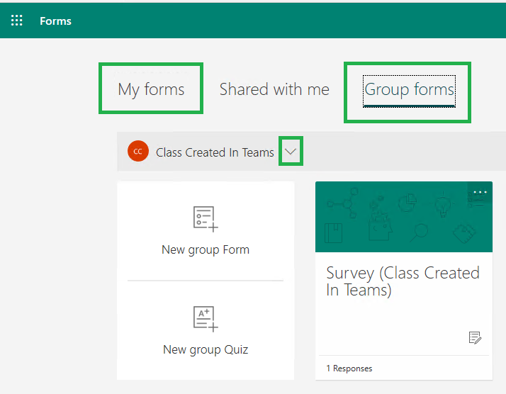 Graphing Surveys from Forms in Teams - Microsoft Q&A