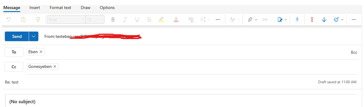 Now, when replying to messages, the CC field is hidden by default, even ...