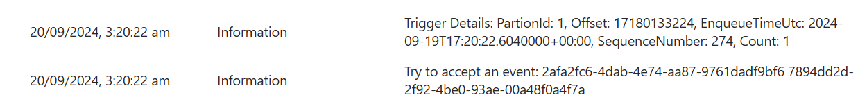 Azure Function App EventHub Trigger - wrong event received/wrong ... Azure Function App EventHub Trigger - wrong event received/wrong ...