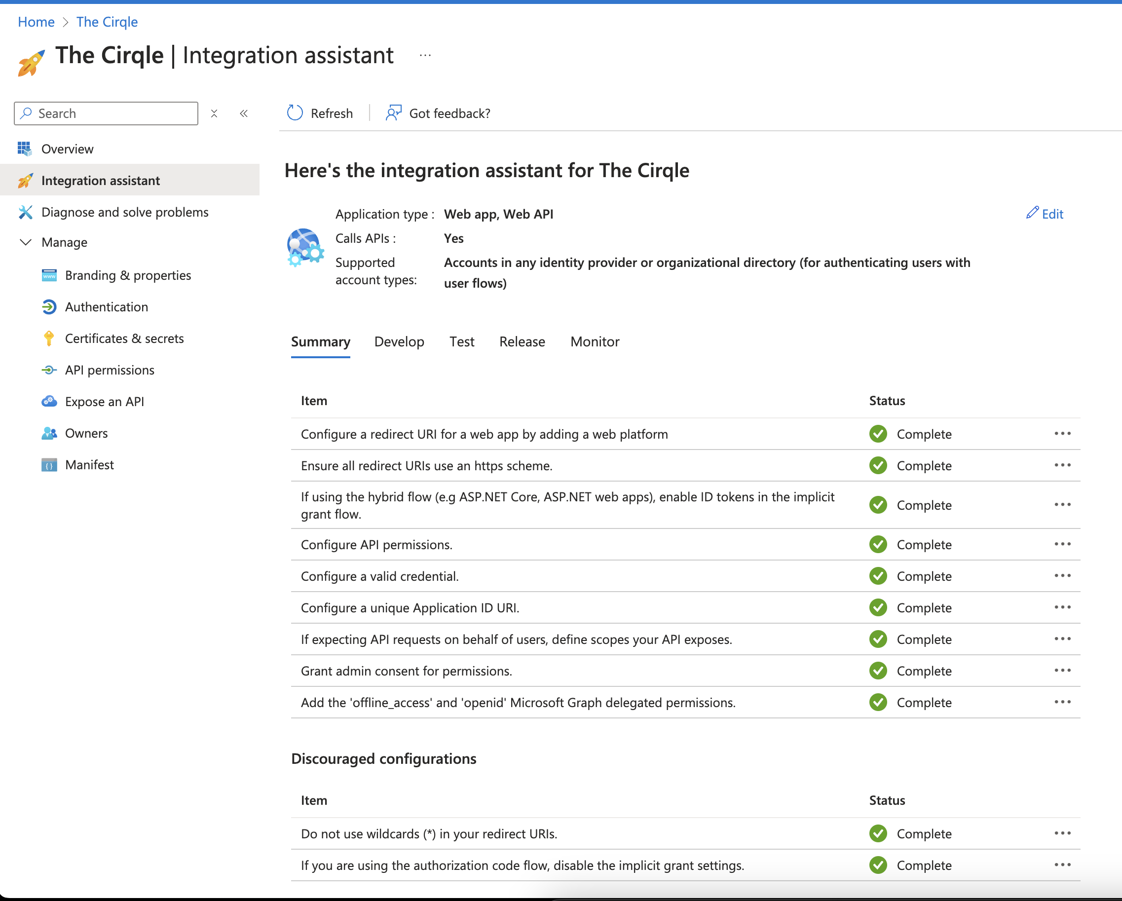 App registrations is still showing unverified but I have verified a ...
