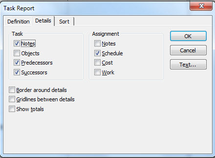 Displaying Predecessor/Successor Task Names in MS Project 2013 Custom ...