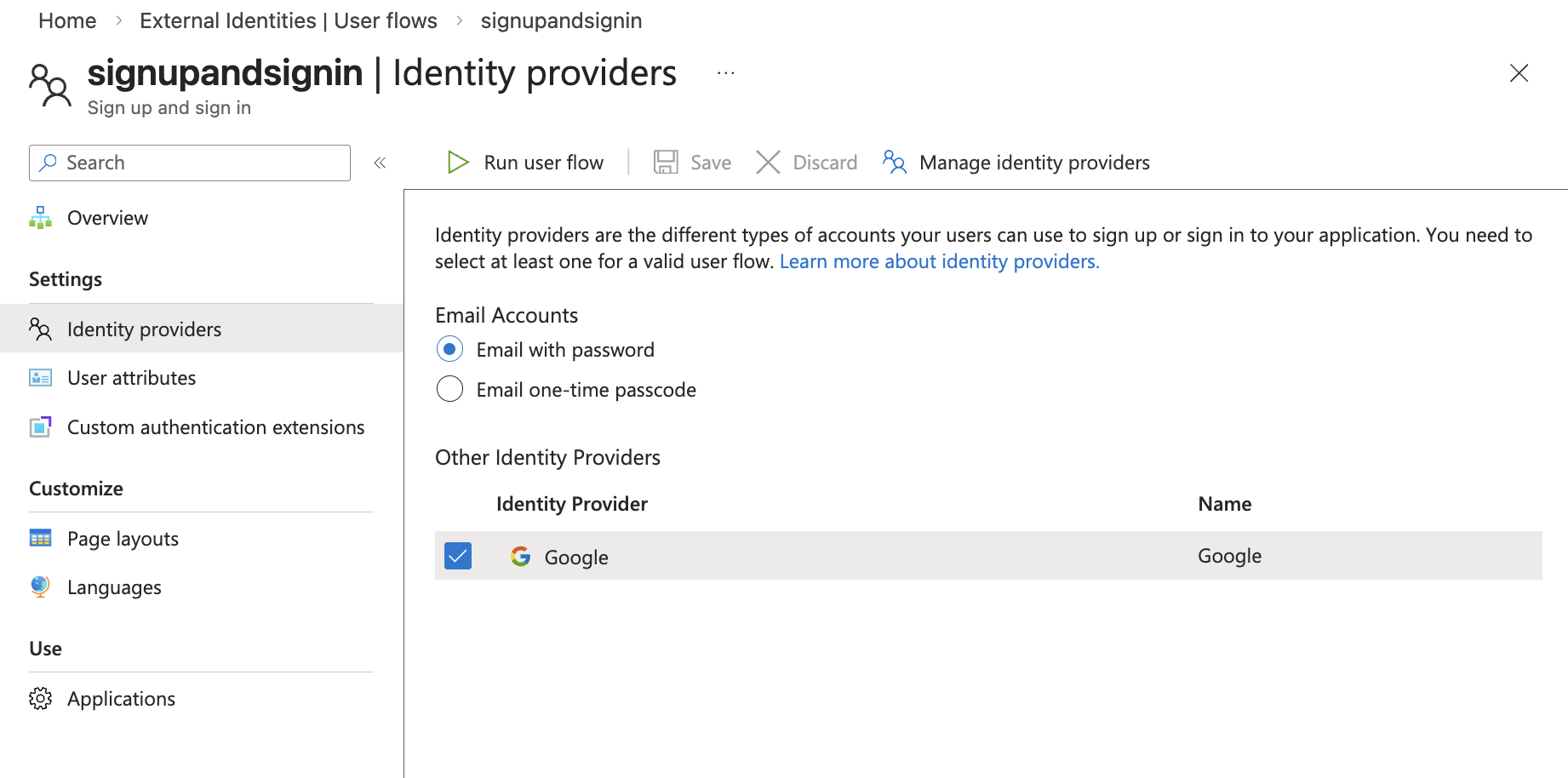 How to allow Microsoft work/personal accounts in Entra External ID user ...