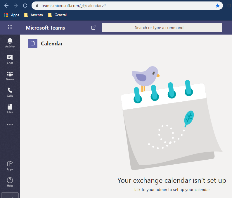 Calendar Missing from Microsoft Teams - Microsoft Q&A