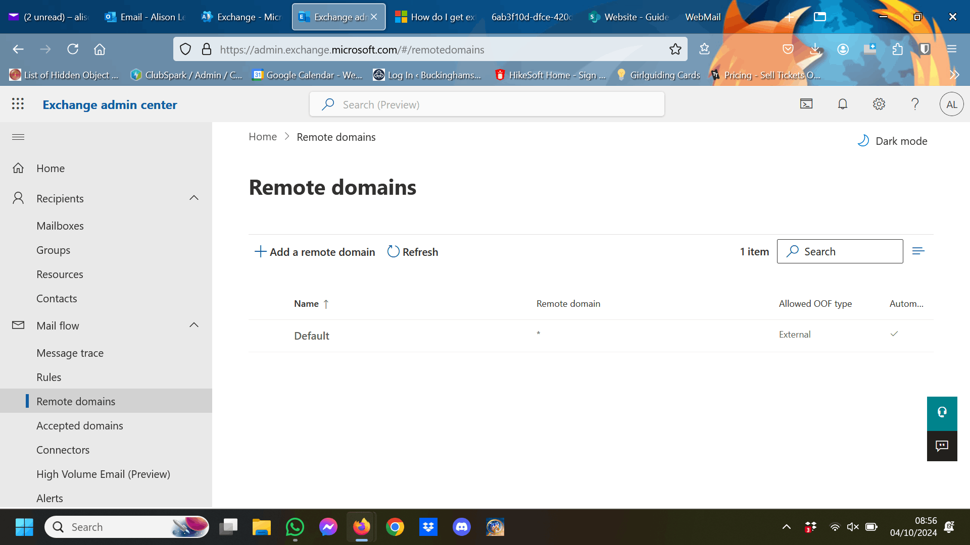 How do I get external Out of Office replies to work - Microsoft Q&A