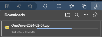 Cannot Download Multiple Files at Once from OneDrive - Microsoft Q&A