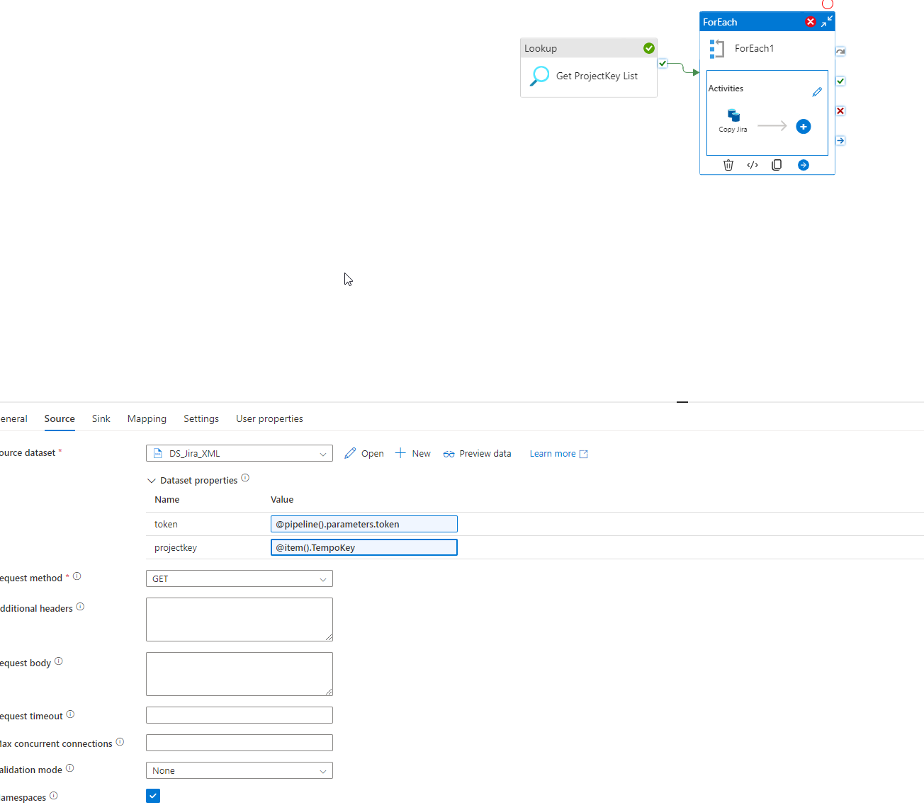 CopyData in ForEach - Microsoft Q&A