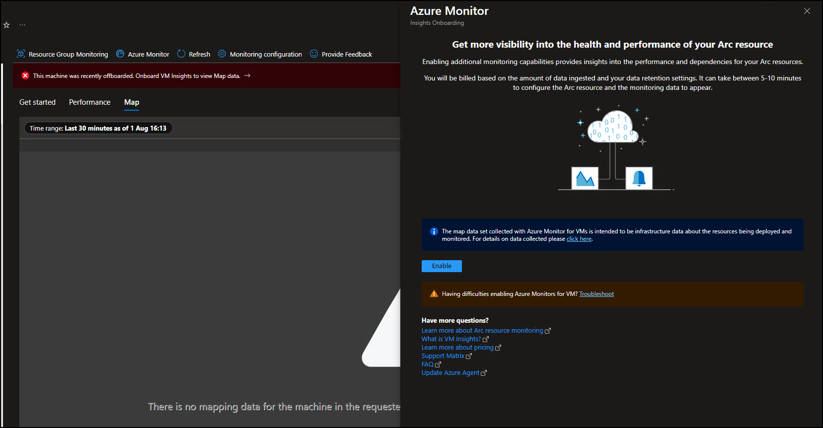 Azure Monitor Insights Not Displaying Map Data - Microsoft Q&A Azure Monitor Insights Not Displaying Map Data - Microsoft Q&A