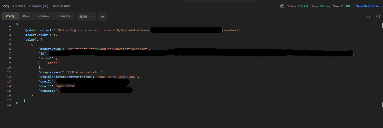 Microsoft Graph invited guest members are not present in a team ...