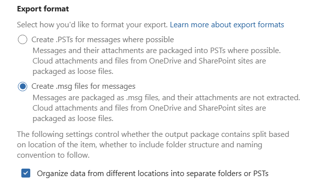 Exporting Teams Chats with Premium Purview eDiscovery in PST to view in ...