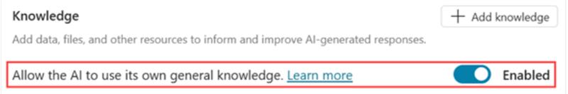 Regarding Copilot studio adding Sharepoint URL to knowledge base - Microsoft Q&A