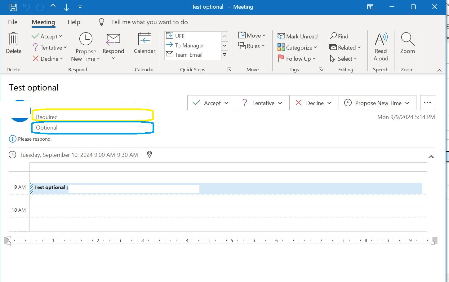 How to know if I am an optional attendee to a meeting? - Microsoft Q&A