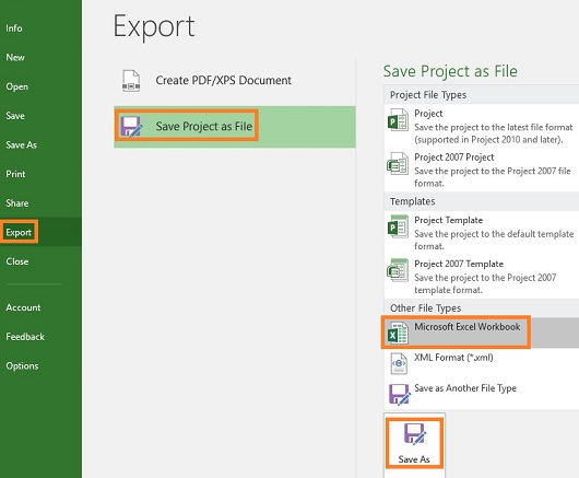 Unable to Export Tasks from MS Project Online Desktop Client Version ...