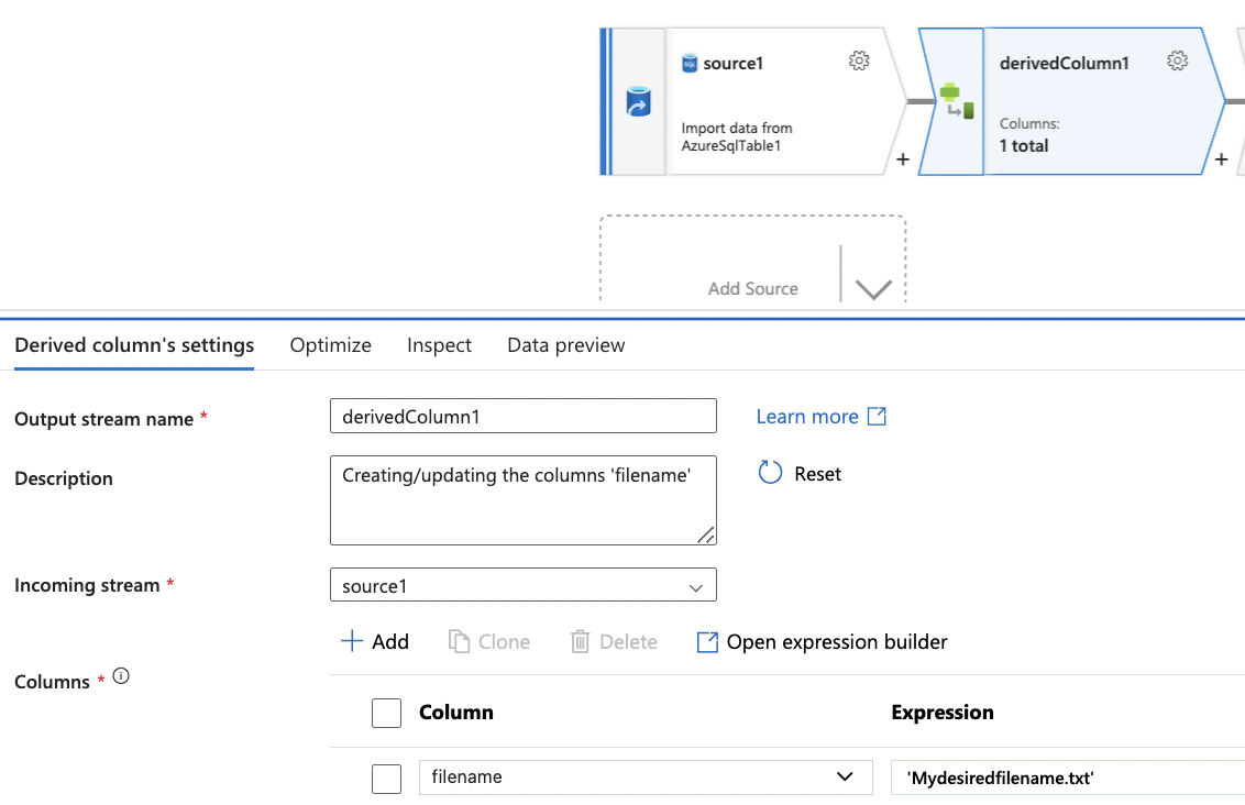 Dataset Filenames not correct in Azure Data Factory - Microsoft Q&A