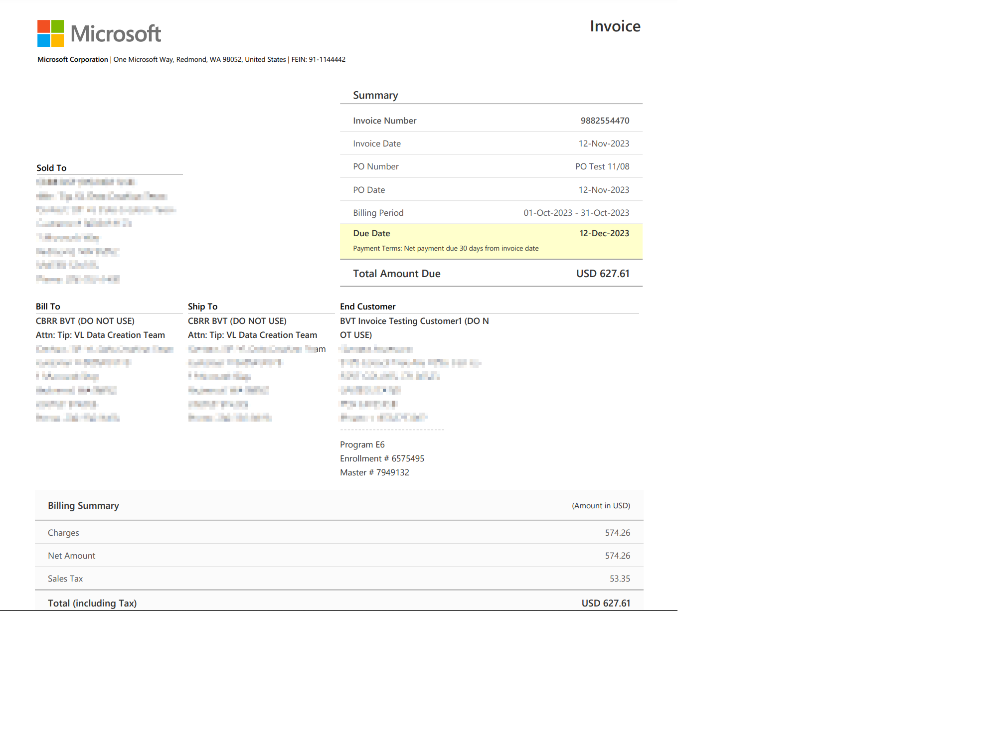 Exporting an Invoice with Company Information - Microsoft Q&A