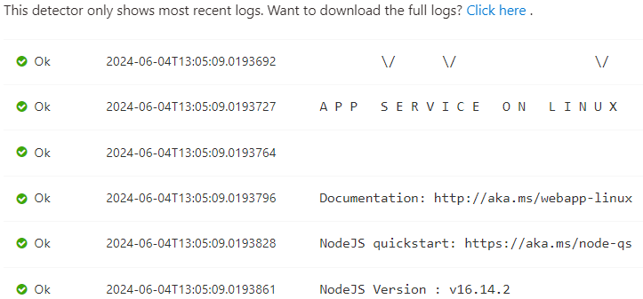 Problem setting node version of linux web application from Azure Pipeline - Microsoft Q&A