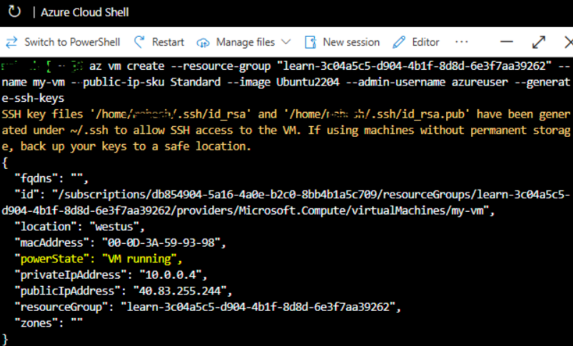 AuthorizationFailed - The client with object id doest not have authorization to perform action ...
