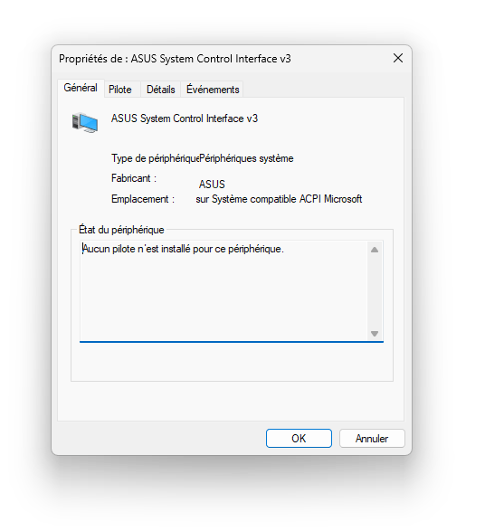 asus system control interface v3 - Microsoft Q&A