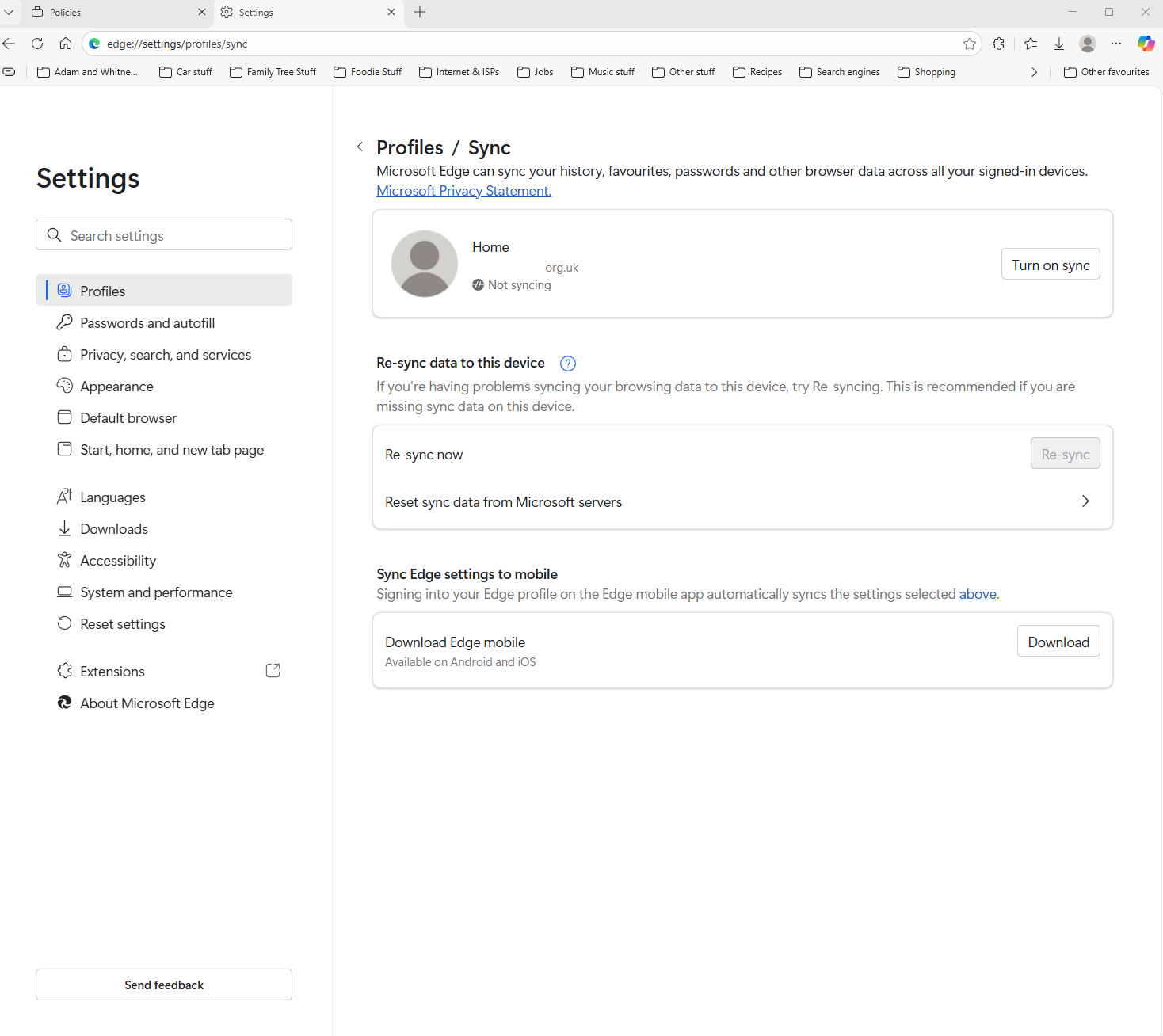 How to make Edge autofill email addresses and other details - Microsoft Q&A