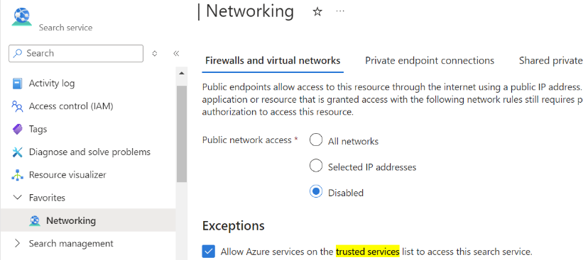 Help with - Securely use Azure OpenAI On Your Data - Microsoft Q&A