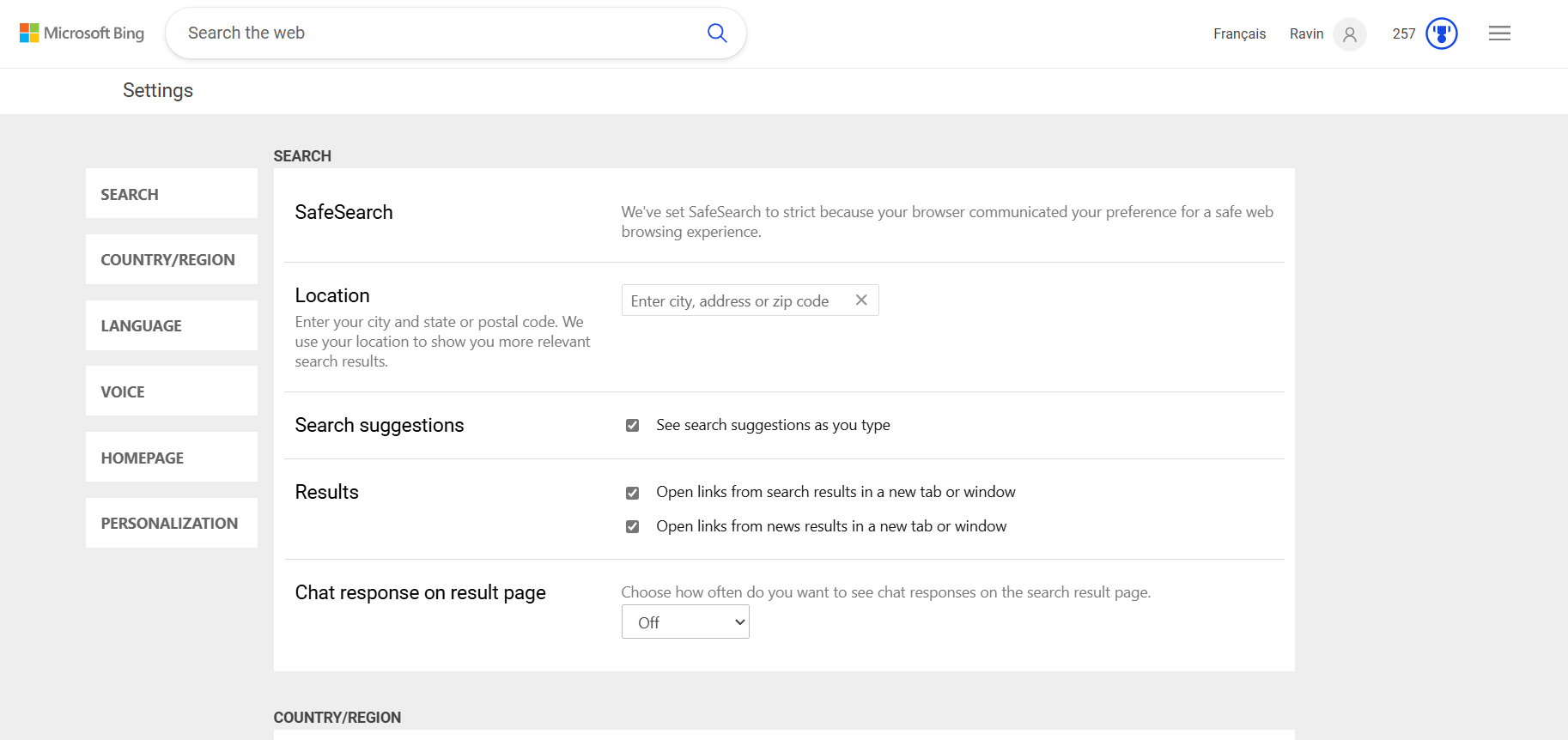 Way to turn off Safe Search? - Microsoft Q&A