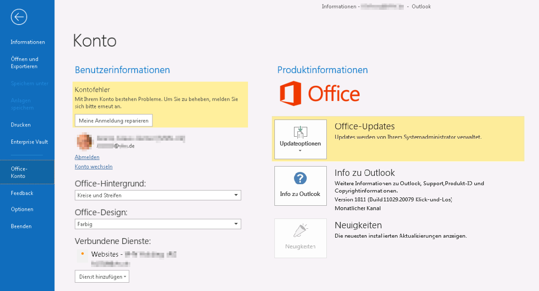 License error: Couldn't verify account... - Microsoft Q&A