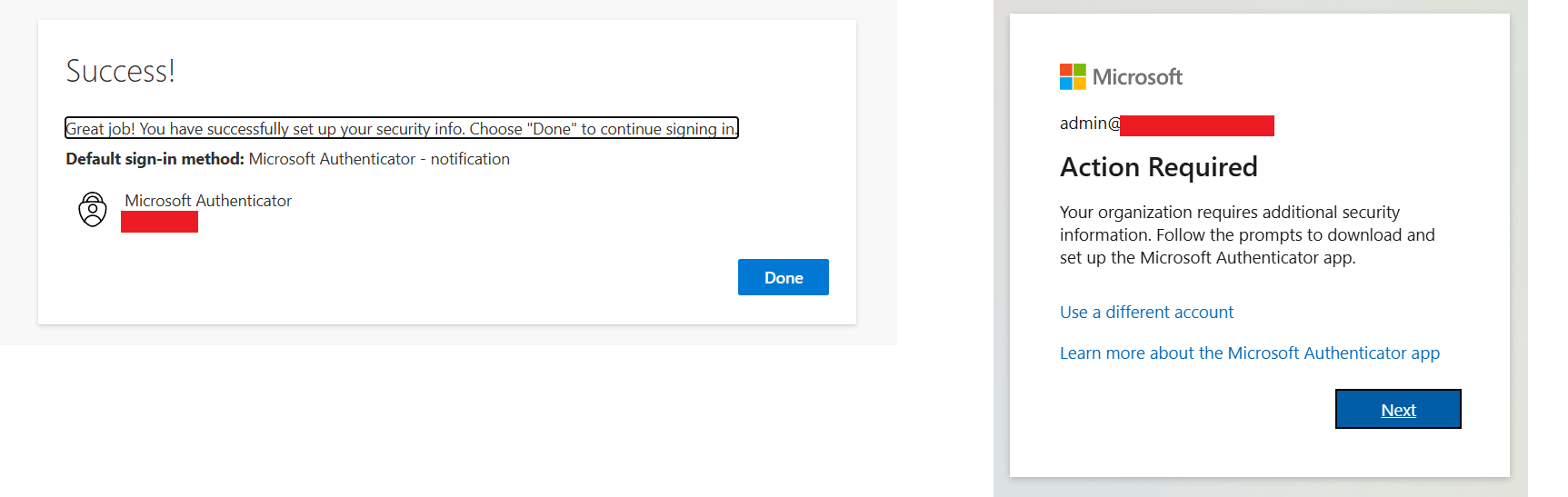 Stuck at Authenticator infinite loop of successful register Device ...