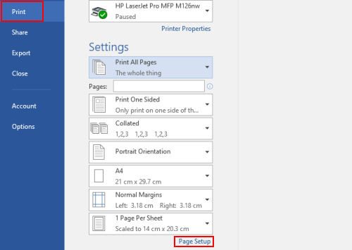 Print multiple pages per sheet tab missing - Microsoft Q&A