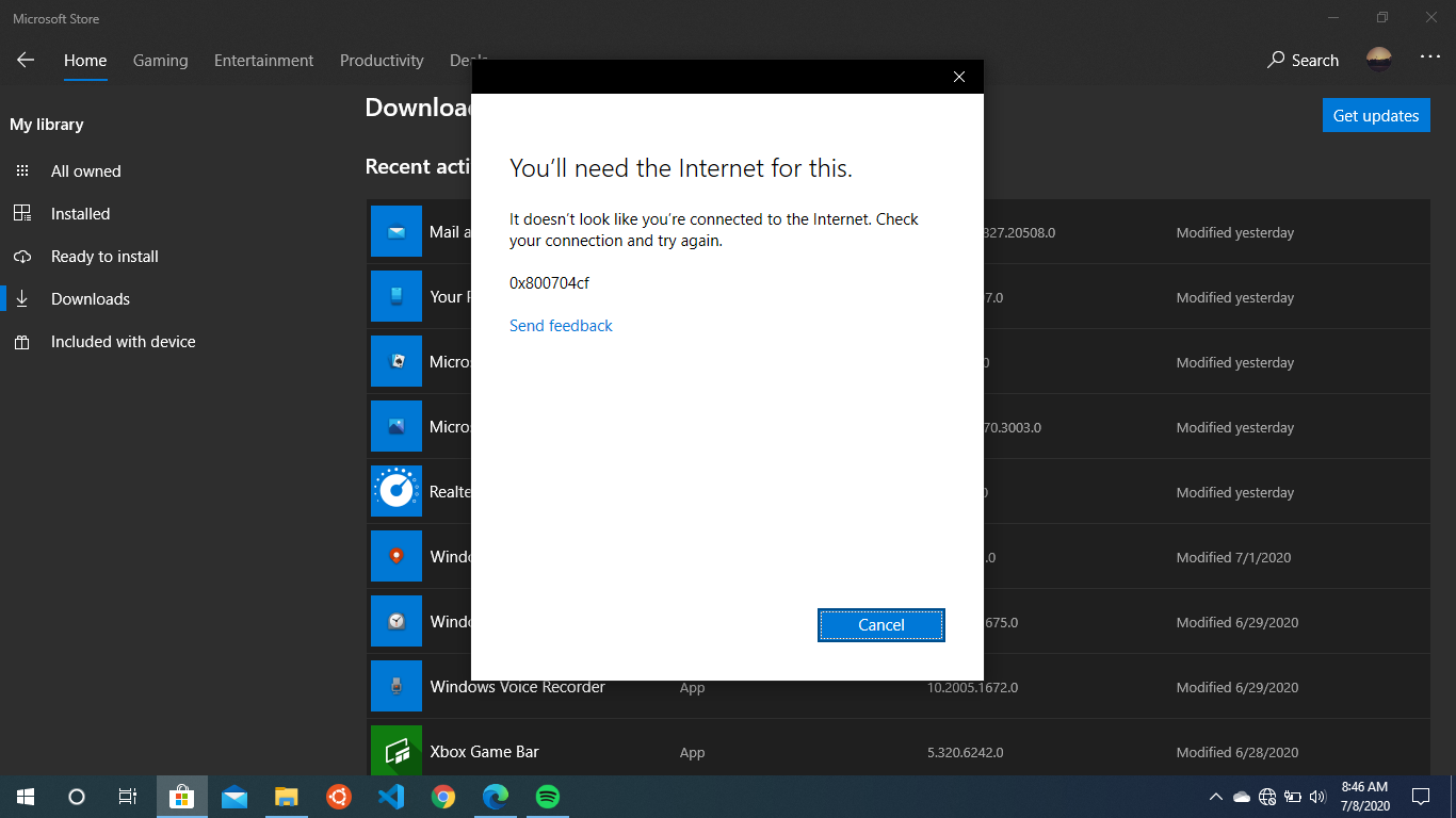 No Internet access - Microsoft Q&A