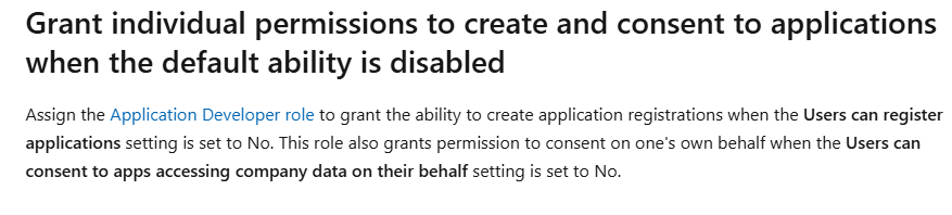 Insufficient privileges to complete the operation when trying to create Service Principle ...