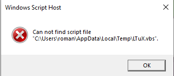 Windows Script Host Pop-ups Windows 10 - Microsoft Q&A