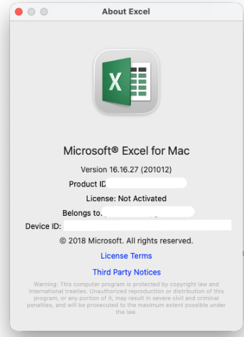 Updating Excel Word after upgrading MacBook - Microsoft Q&A