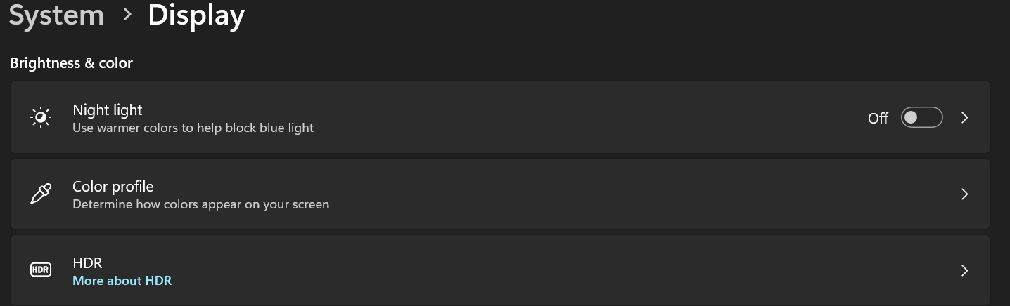 My brightness settings disappeared - What to do? - Microsoft Q&A