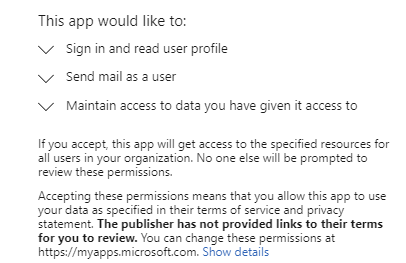 Azure App registration permissions assigned in a multi tenant app ...