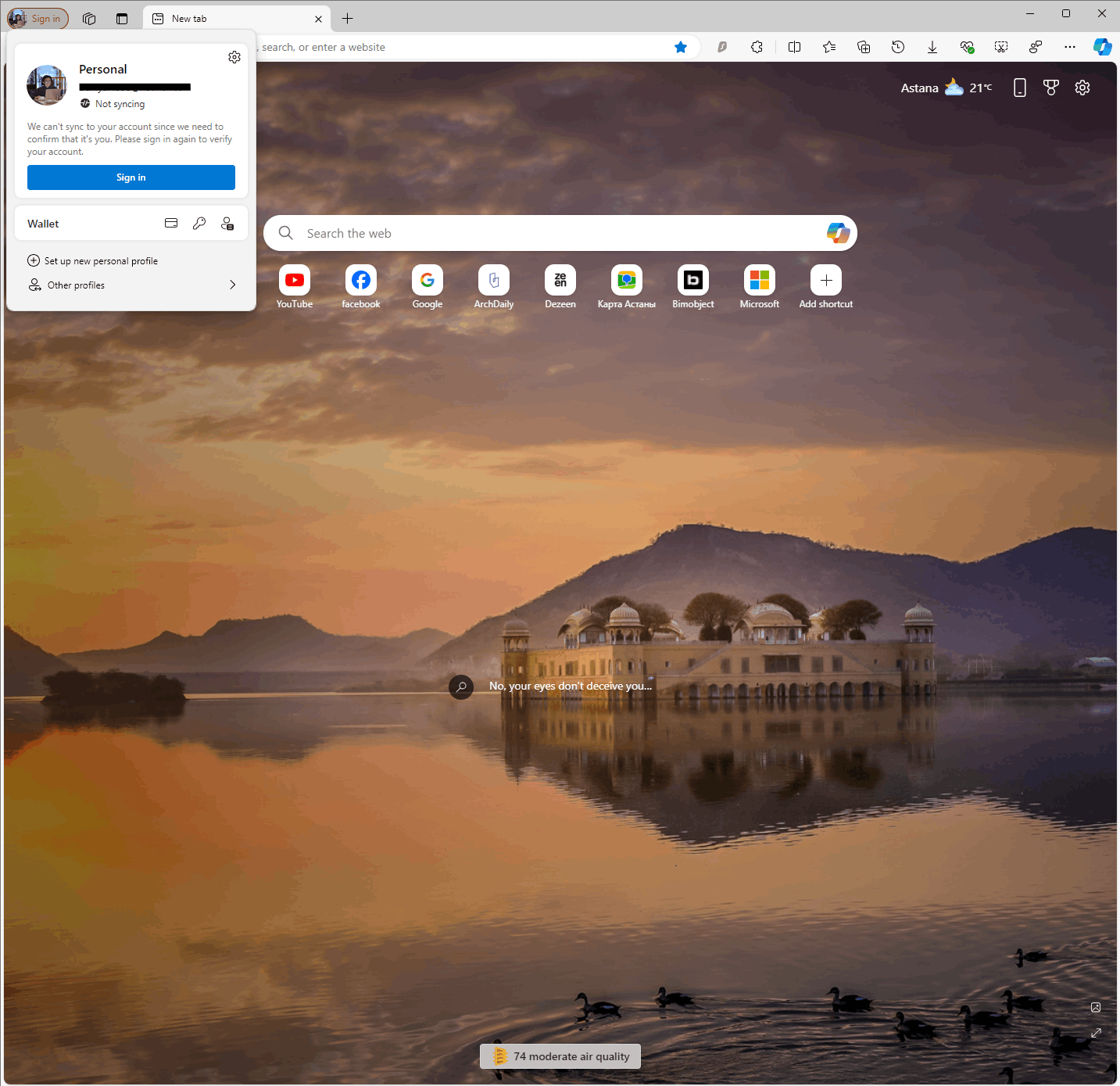 Need to log in each time I open Microsoft Edge. - Microsoft Q&A