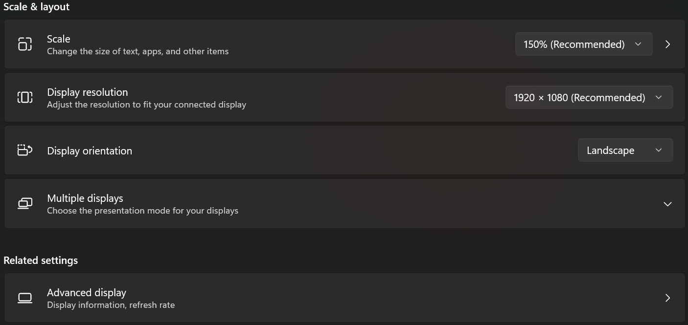 Cannot set my display to auto rotate in tablet mode. - Microsoft Q&A