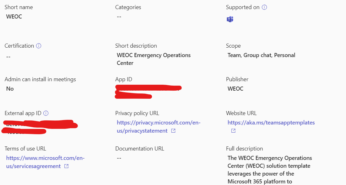 Can i get the Manifest.JSON file for a Teams app that is already installed our Microsoft Teams ...