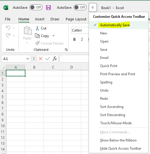 Enable Autosave on Excel and Powerpoint 2021 - Microsoft Q&A
