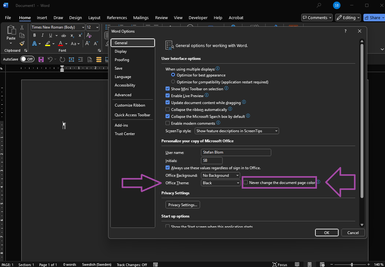 Text background colour in MS Word - Microsoft Q&A