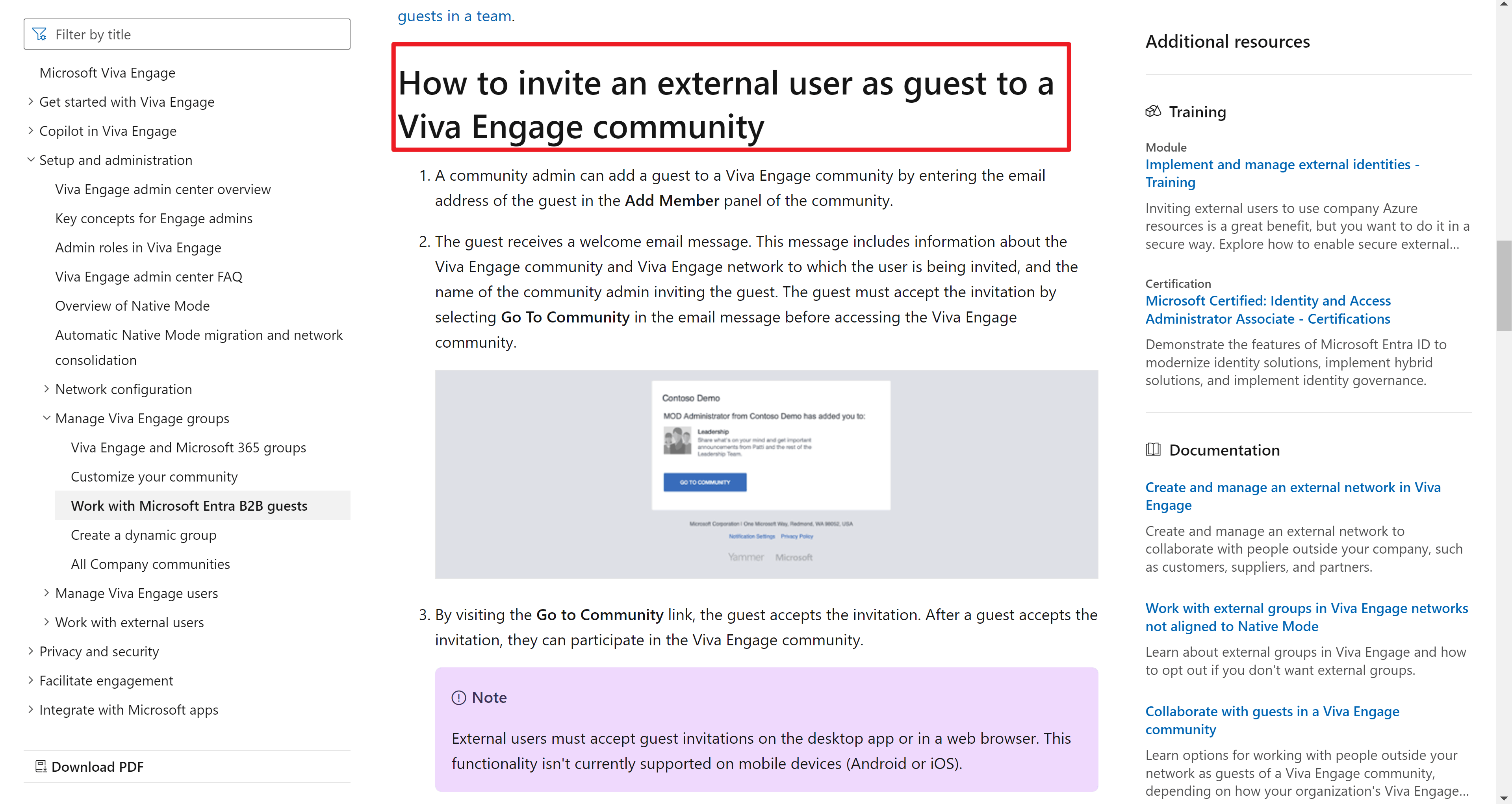 Unable to Login to Viva Engage External Network - Microsoft Q&A