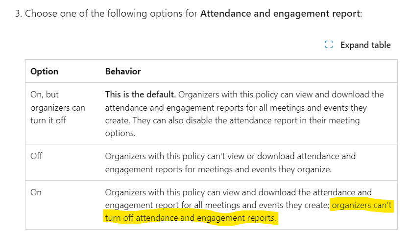 Can I turn off attendance reports for recurring MS Teams meetings ...