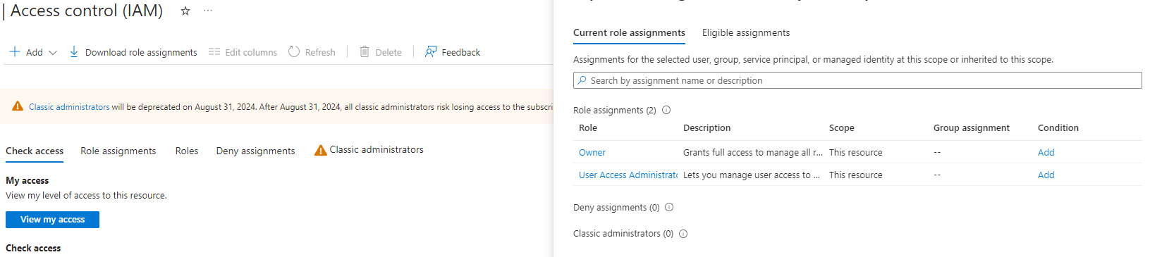 Insufficient privileges to complete the operation when trying to create Service Principle ...