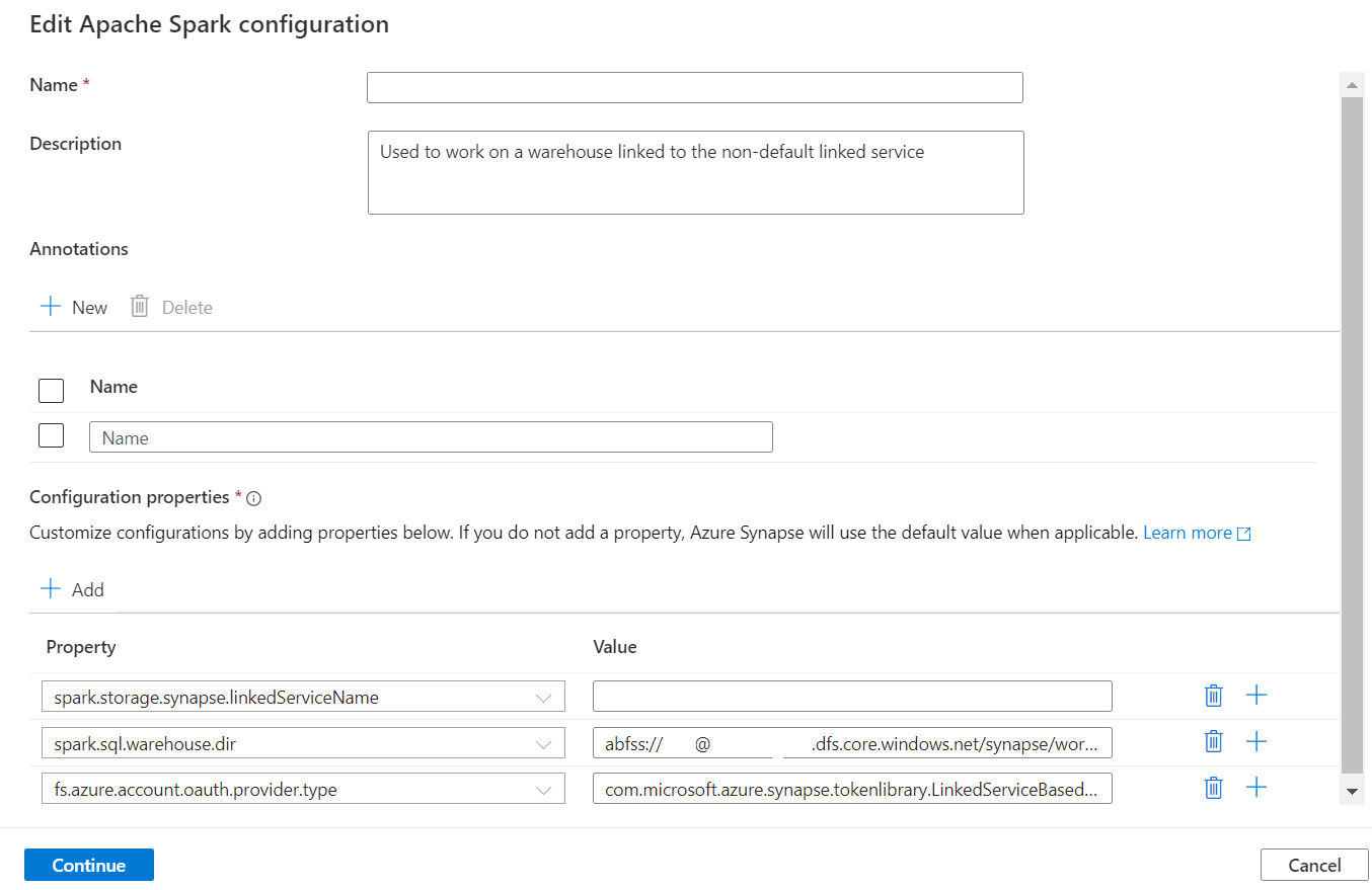 Synapse: saveAsTable non-default database - Microsoft Q&A