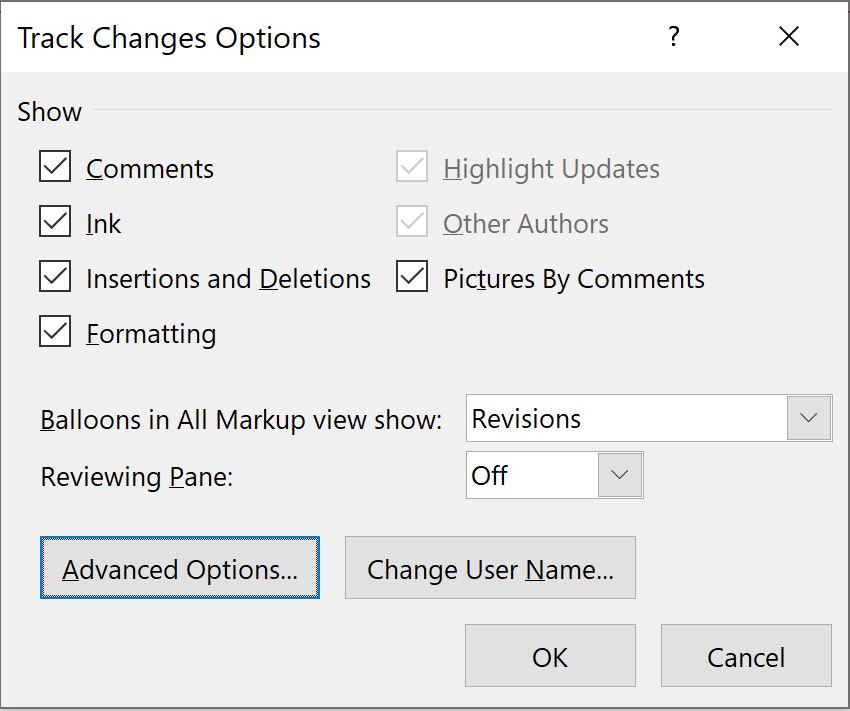 insertions appear in tracked changes reviewing pane - but not as ...