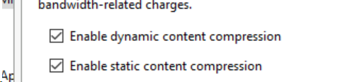 How to enable httpCompression/scheme as deflate at site level inside web.config in IIS10 ...
