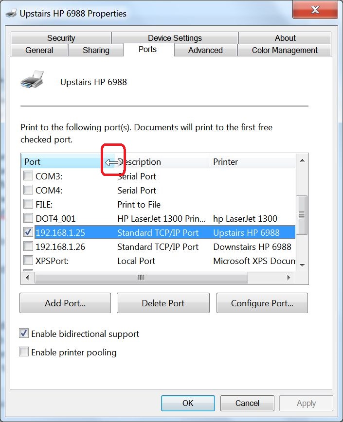 windows 7 printer connection - Microsoft Q&A