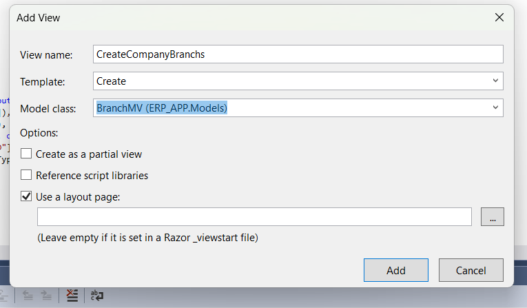 DBContext is not found in adding view scaffolding - Microsoft Q&A DBContext is not found in adding view scaffolding - Microsoft Q&A