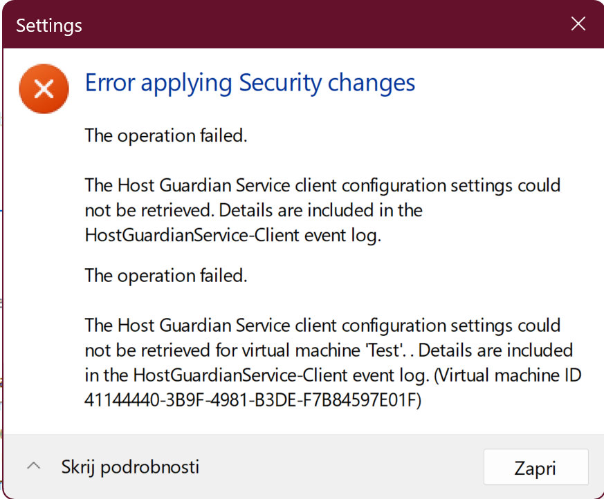 Not possible to enable vTPM on ARM64 - Microsoft Q&A