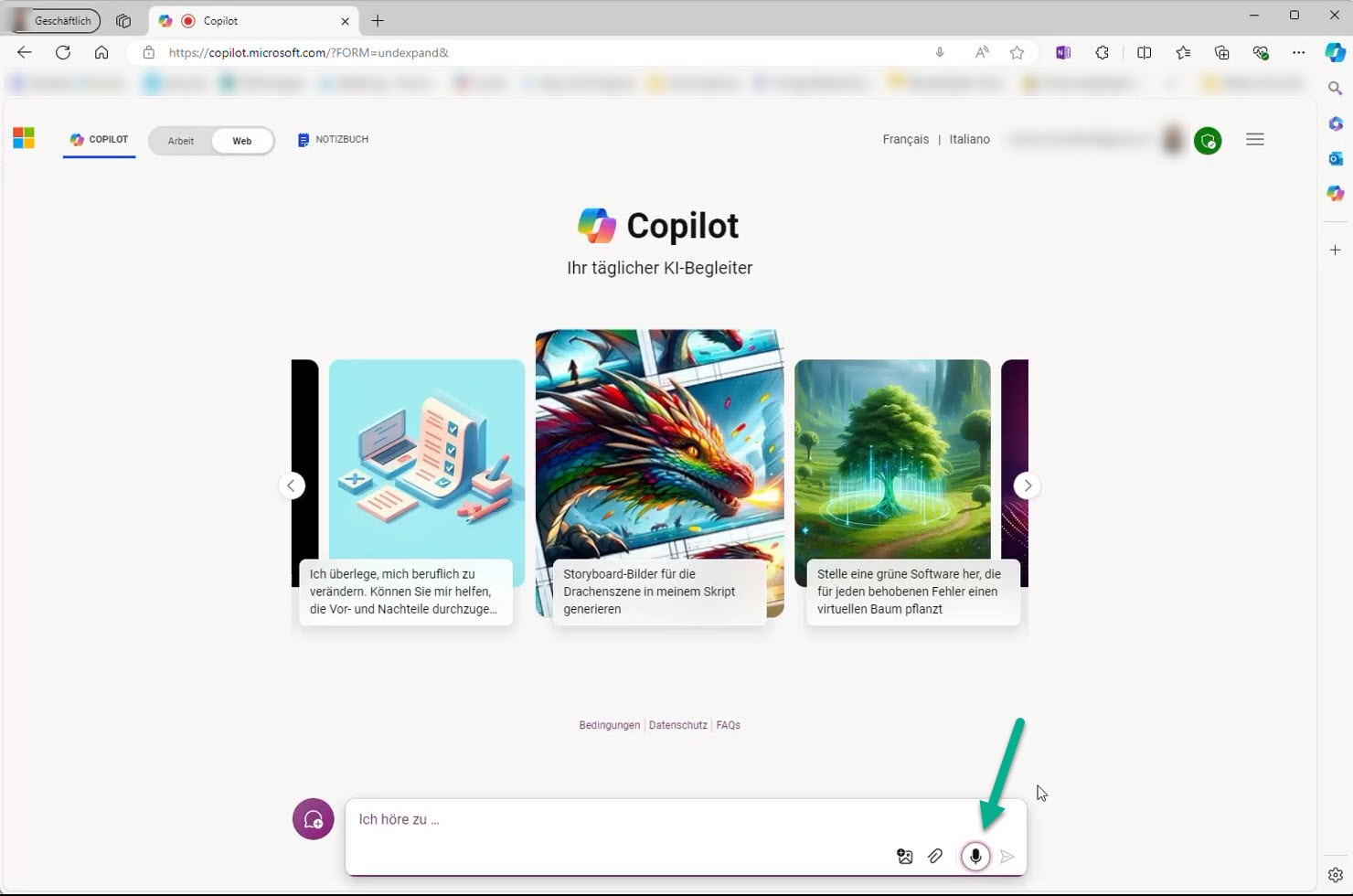 Copilot Upload Button and Voice Feature Disappeared - Microsoft Q&A